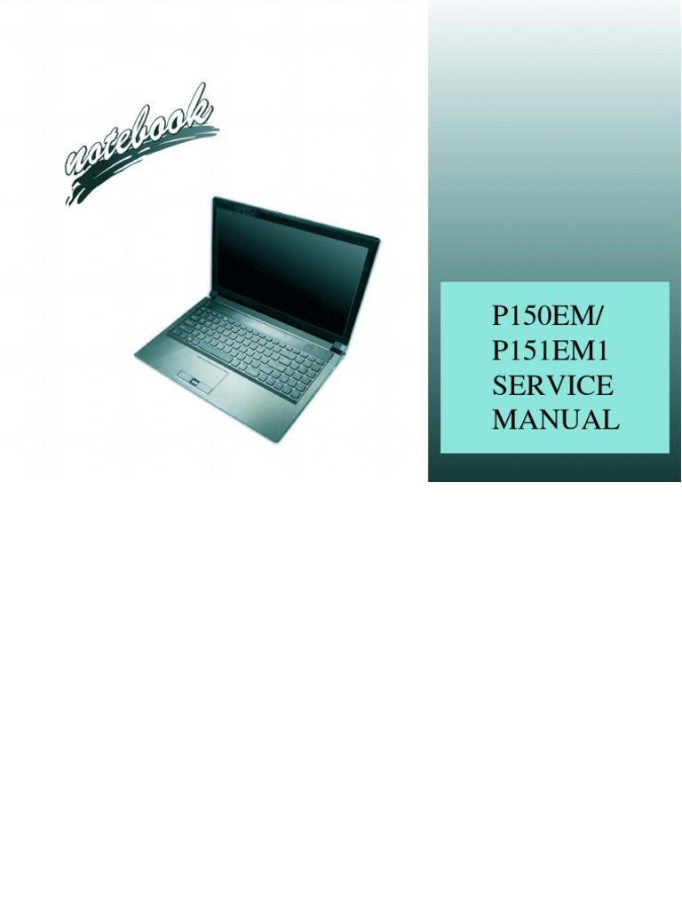 P150EM/ P151EM1 Service Manual | PDF | Secure Digital | Electrical ...