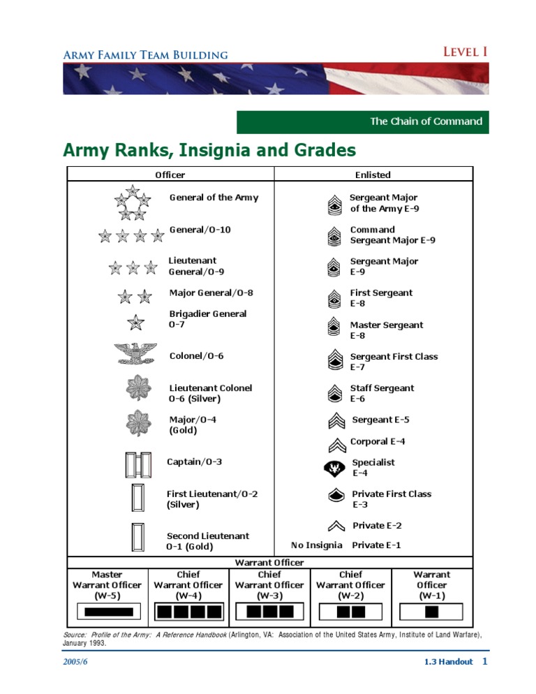 Chain of Command HO1 | Download Free PDF | Sergeant | Defense Policy