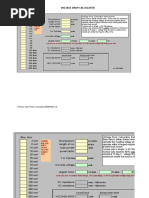 Cable Size Calculations Spreadsheet | PDF | Electrical Components ...