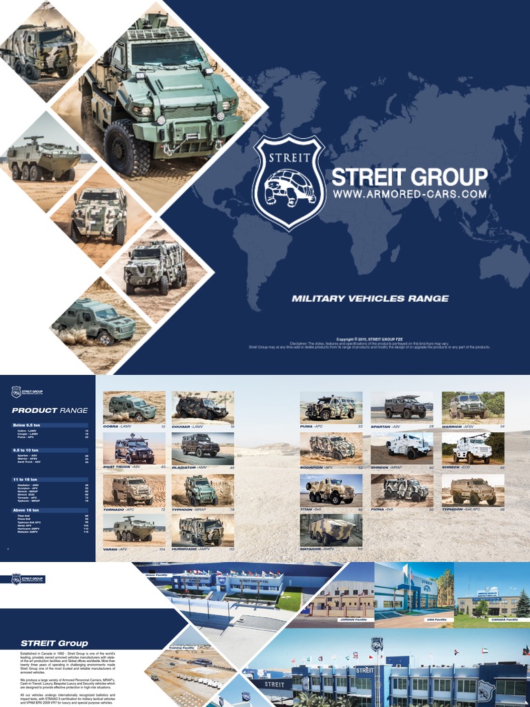 Streit Group | PDF | Suspension (Vehicle) | Four Wheel Drive