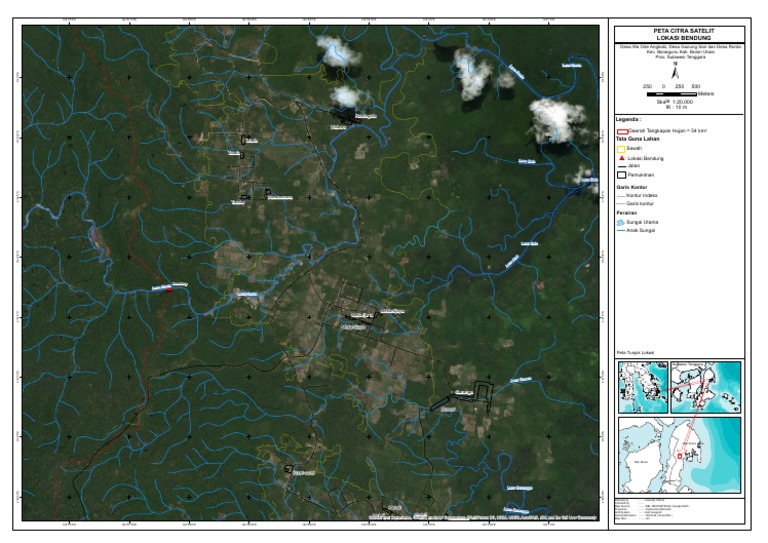 Peta Buton Utara - Citra Satelit | PDF
