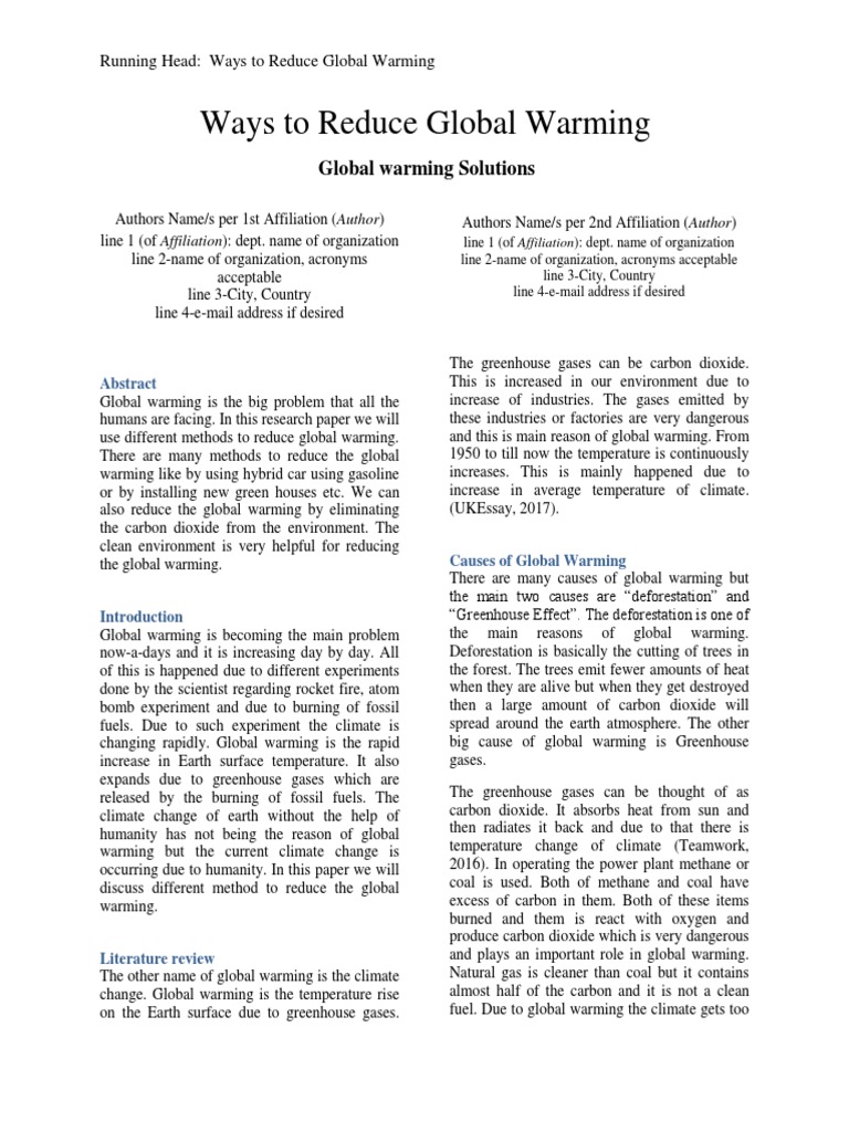 Particle Swarm Optimization Pdf Global Warming Greenhouse Gas
