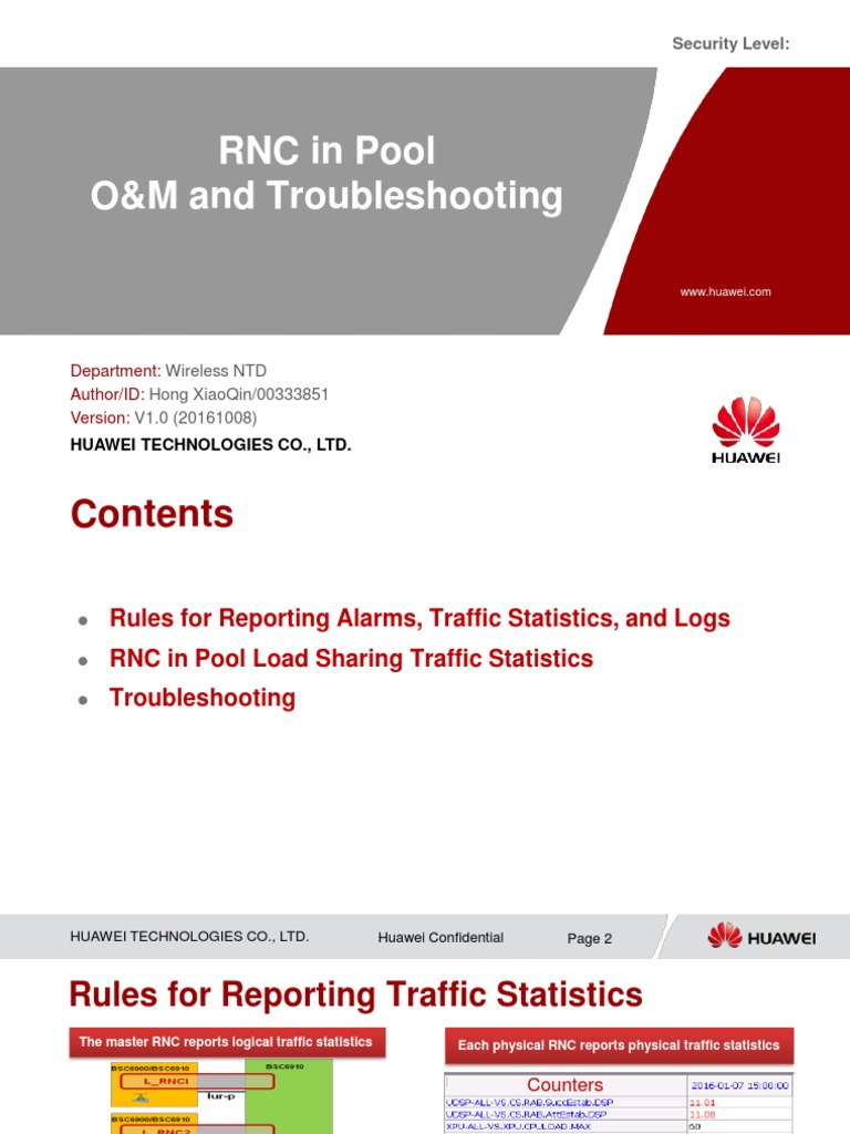 04 RNC in Pool O&M and Troubleshooting MOOC | PDF | Troubleshooting | Computer Network
