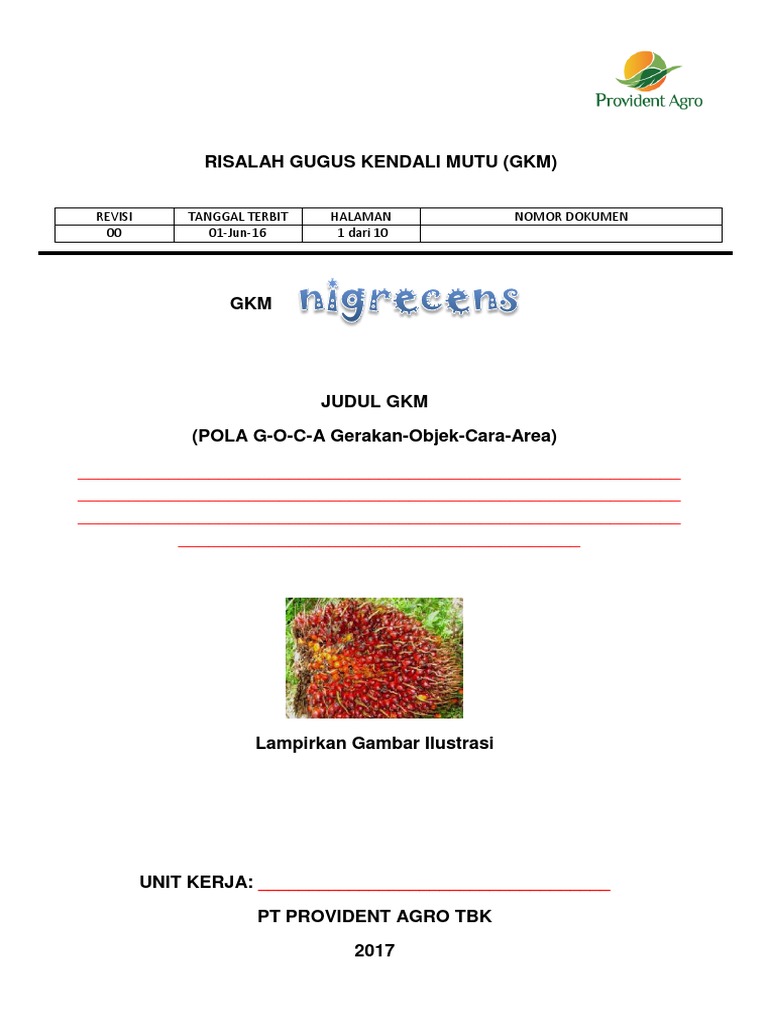Format Risalah - Prov N Contoh | PDF
