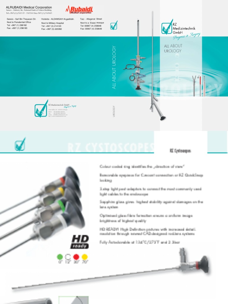 RZ Catalog Urology PDF | PDF