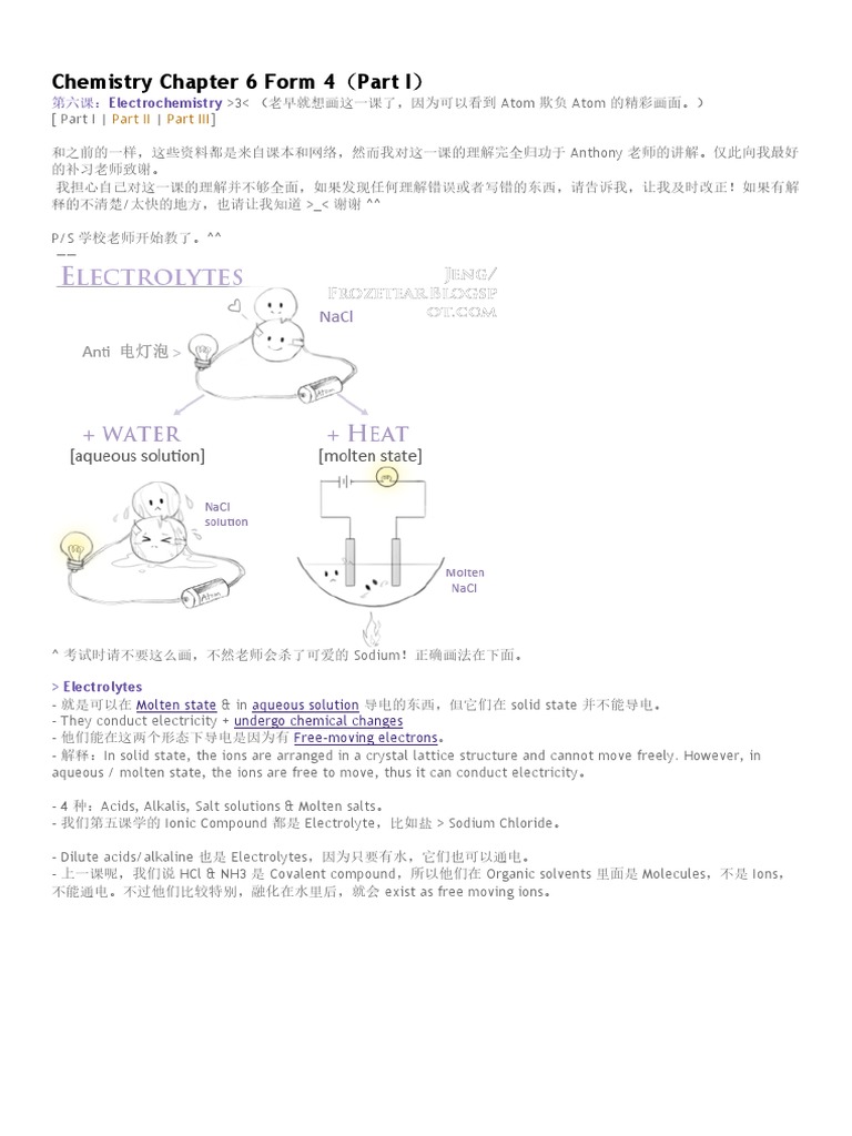 Chemistry Chapter 6 Form 4 | PDF