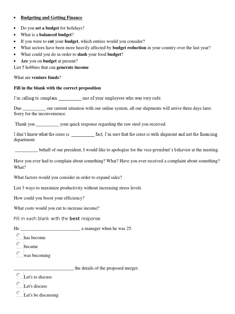 PR Simple-Cont, Past Simple Exercises | PDF | Economies | Business