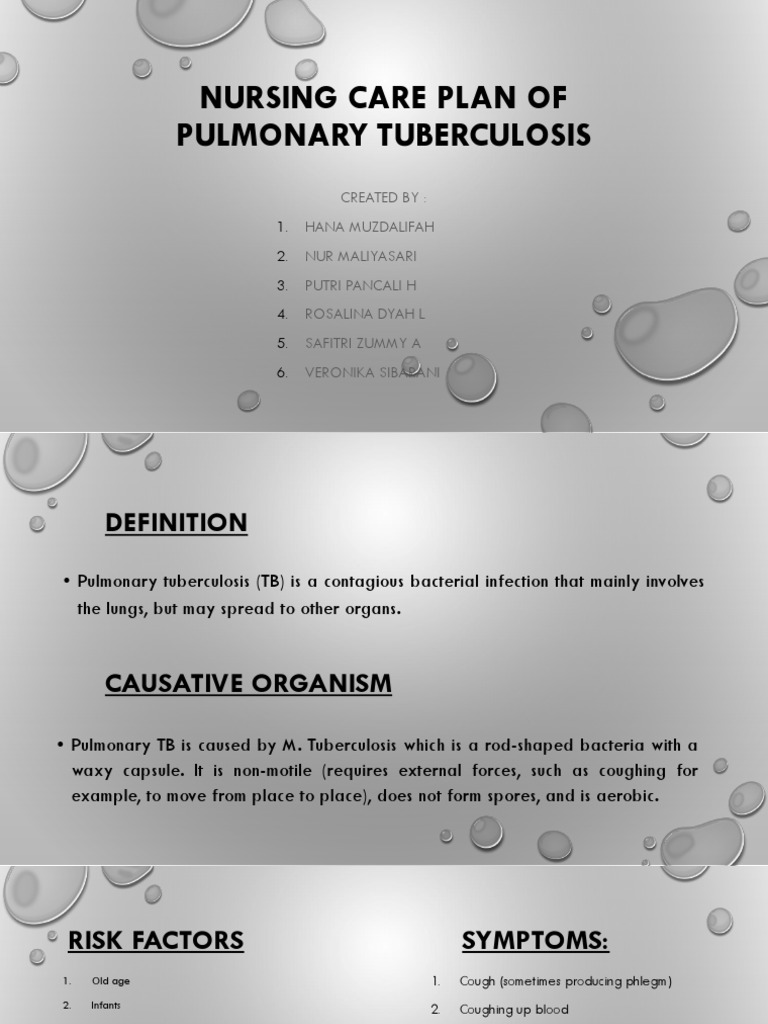 Nursing Care Plan of | PDF | Tuberculosis | Respiratory Tract