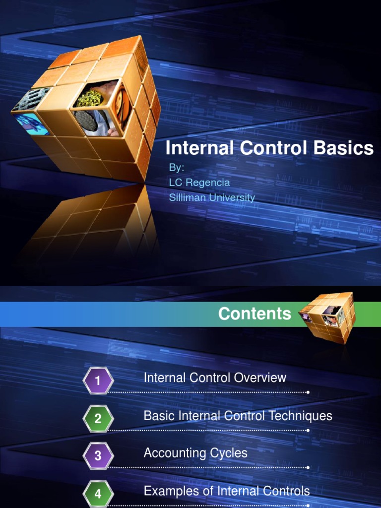 Internal Control Basics | Internal Control | Service Industries