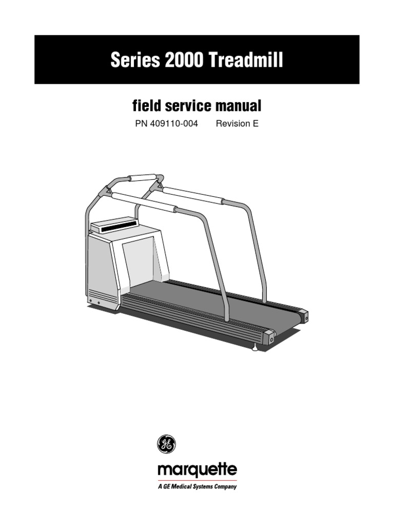 Manual de Servicio Treadmill 2000 | PDF | Power Supply | Mains Electricity