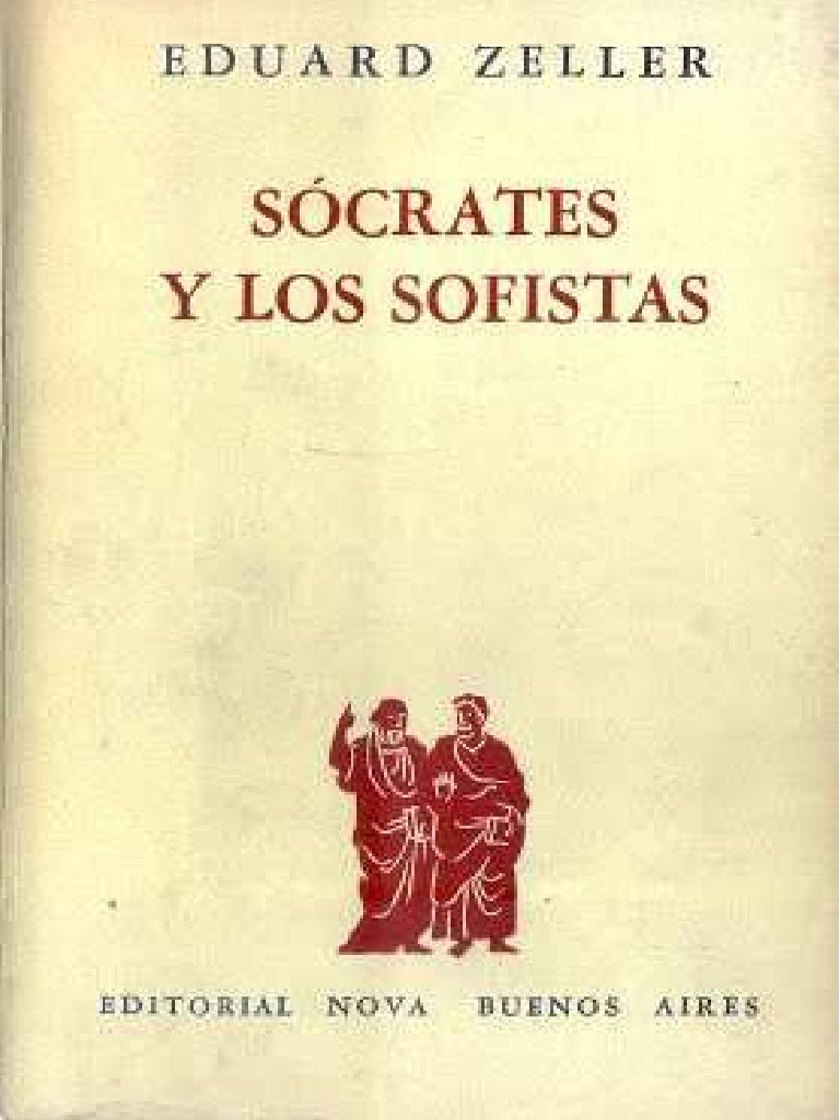 Zeller Eduard Socrates y Los Sofistas Ed Nova | PDF | Sófocles ...