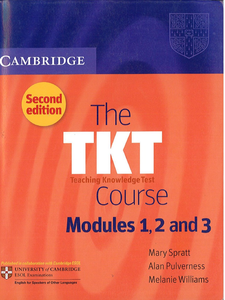 The TKT Course Modules 1, 2 and 3 2nd | Language Education | Second ...