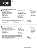 Auto Insurance Declaration Page Sample | PDF | Insurance | Liability ...