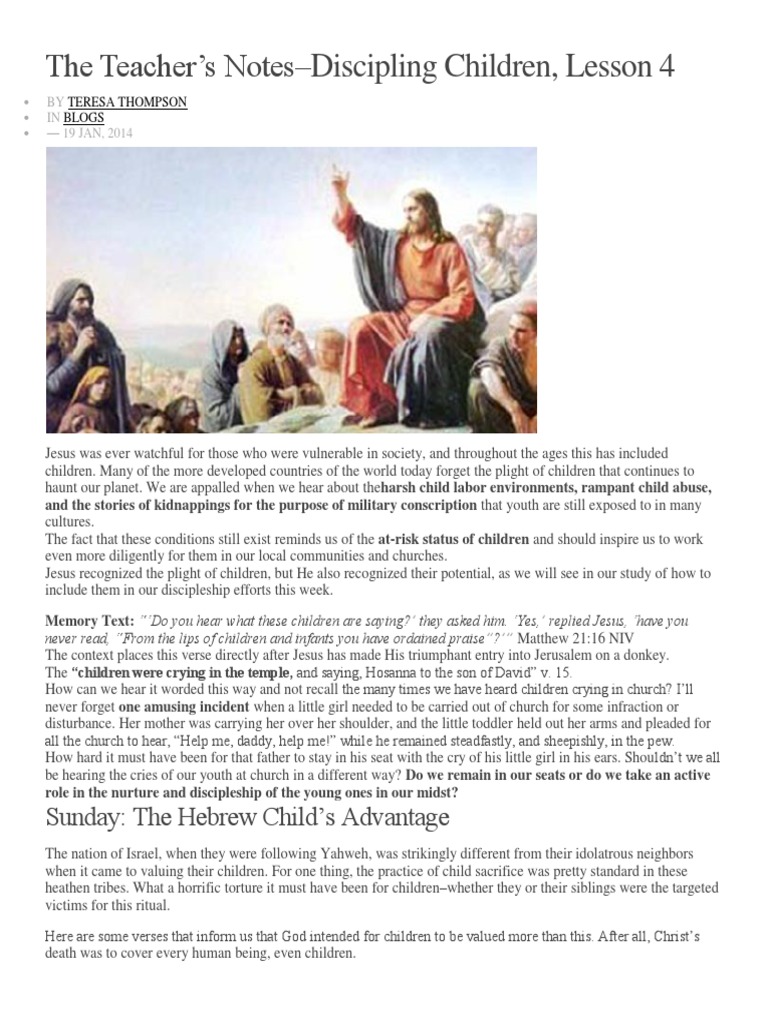 Promotional Talk | PDF | Gospel Of Matthew | Disciple (Christianity)