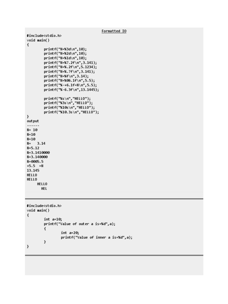 C Tutorial PDF | PDF | Numbers | Computer Engineering