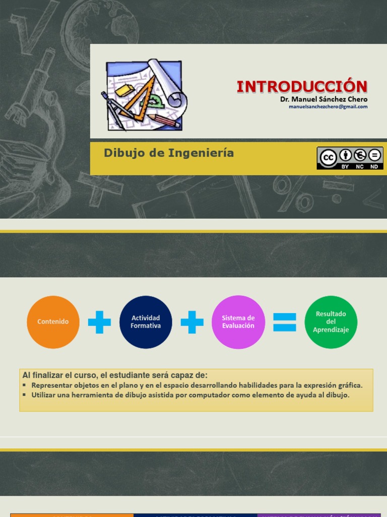 Semana1 1 Introduccion | PDF | Dibujo | Dibujo técnico