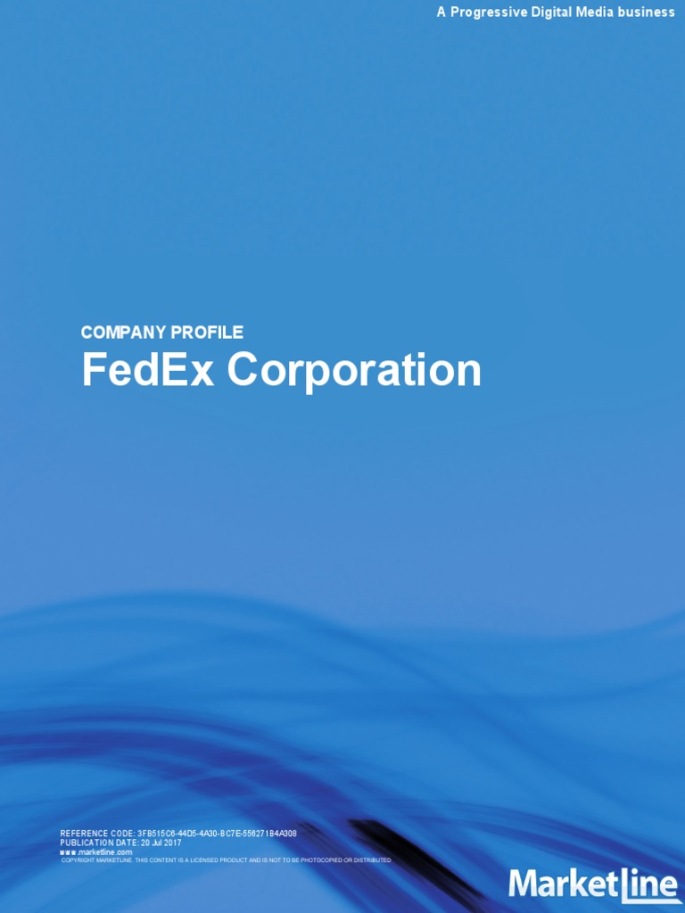 Fedex Corporation: Company Profile | Download Free PDF | Pension | Cargo
