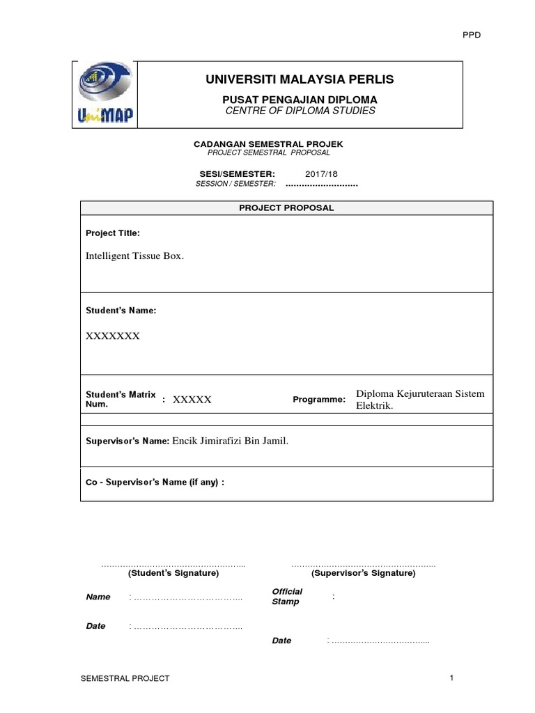 FYP PROPOSAL-contoh | PDF | Bipolar Junction Transistor | Resistor