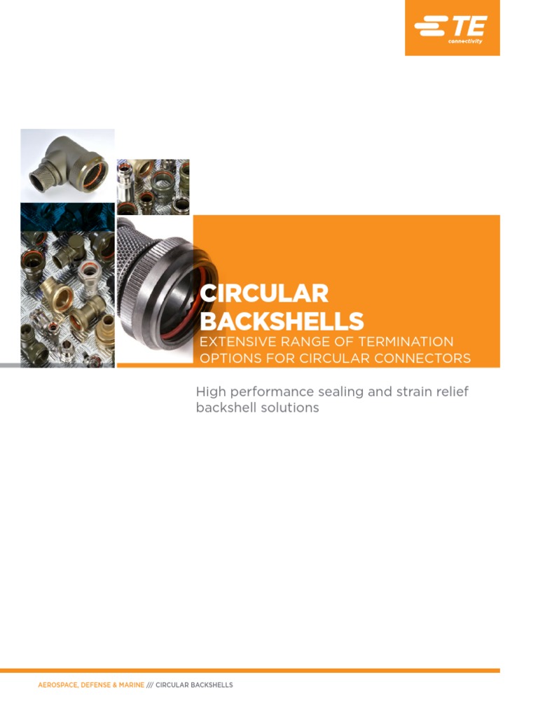Circular Backshells Digital | PDF | Wire | Electrical Connector
