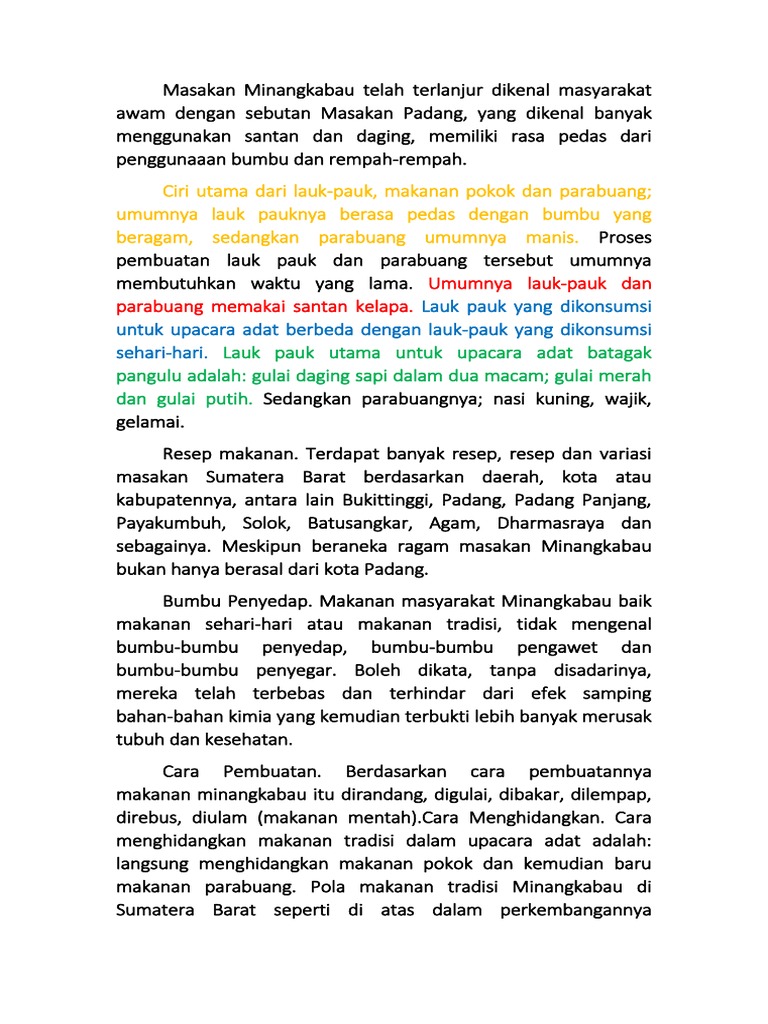 Contoh Paragraf | PDF