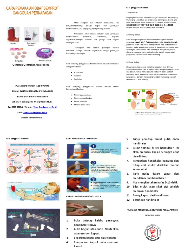 Brosur Cara Pemakaian Obat Semprot | PDF