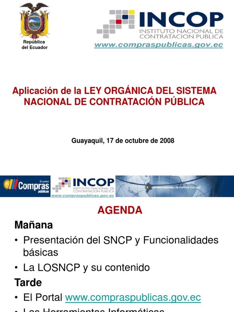 Presentacion SNCP Seminario | PDF | Php | Servidor (Computación)