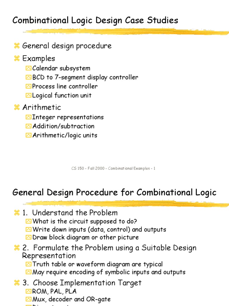 Digital Logic and Design Material | PDF | Digital Electronics ...