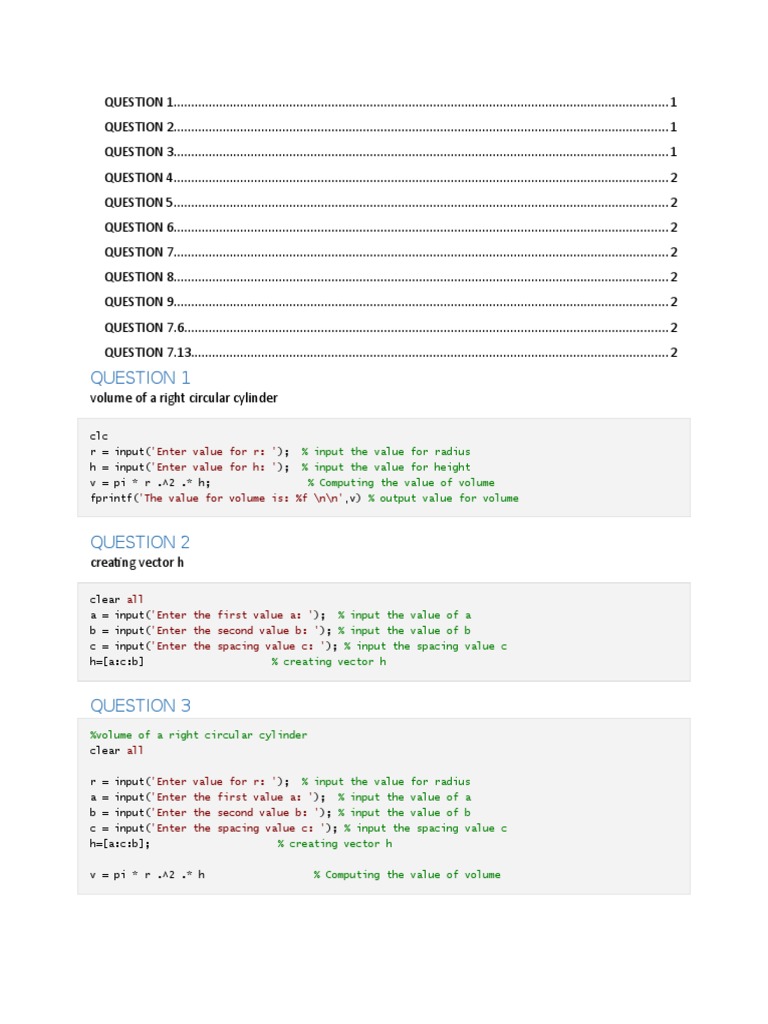 Assignment | PDF | Fahrenheit | Volume