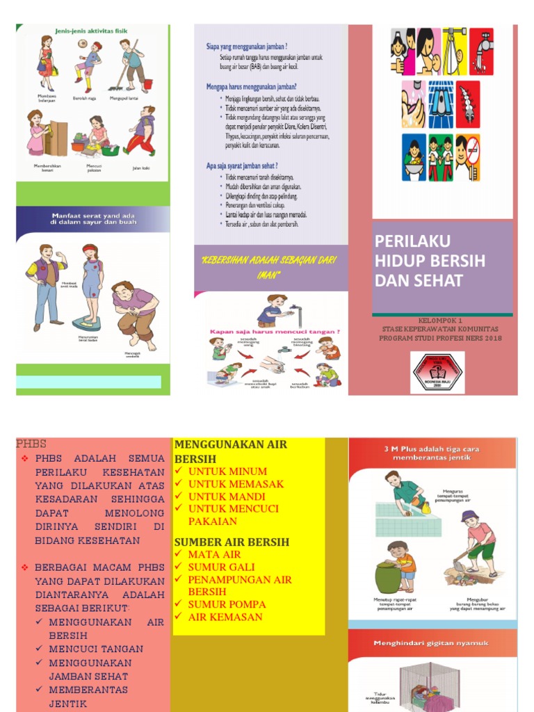 Leaflet Phbs 1 | PDF | Gaya Hidup
