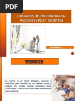 Tema 7 Cuidados Post Mortem | PDF | Enfermería