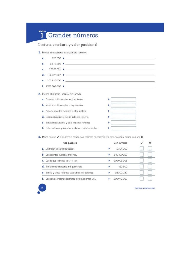 Grandes Numeros | PDF
