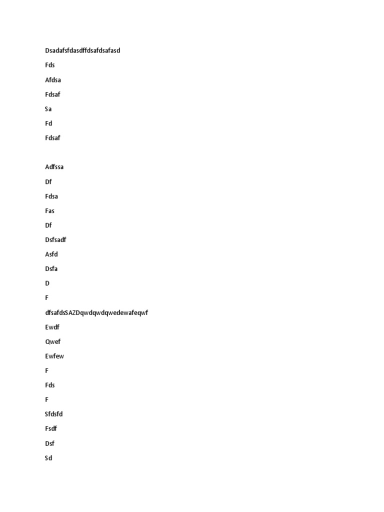 Random Document Text Summary | PDF
