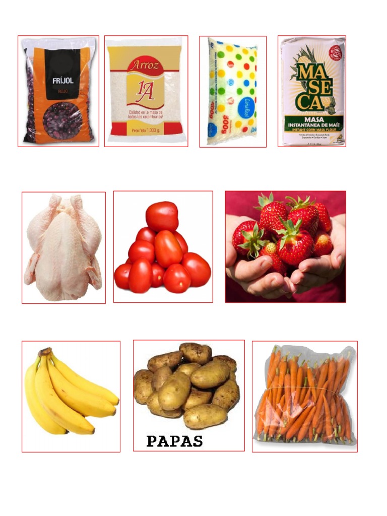 Alimentos Que Se Venden Por Libra | PDF