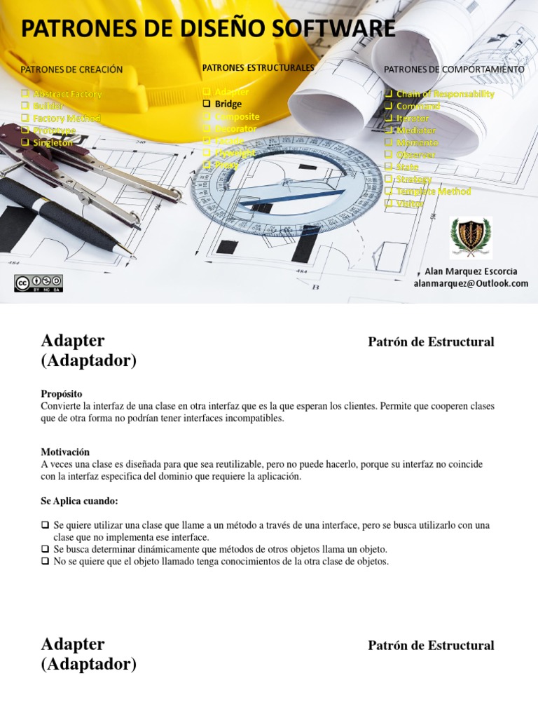 Patrón de Diseño - Adapter | PDF | Objeto (informática) | Desarrollo de ...