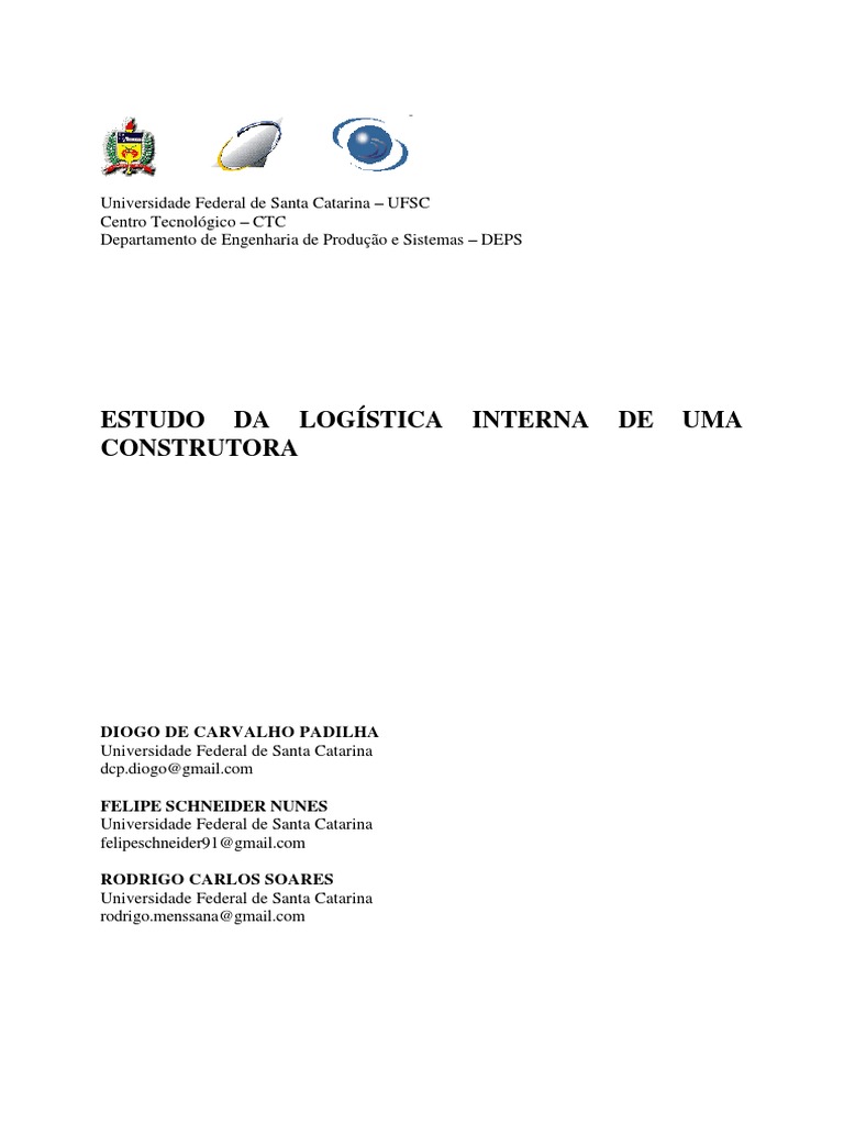 Logística Construção Civil | PDF | Cadeia de suprimentos | Logística