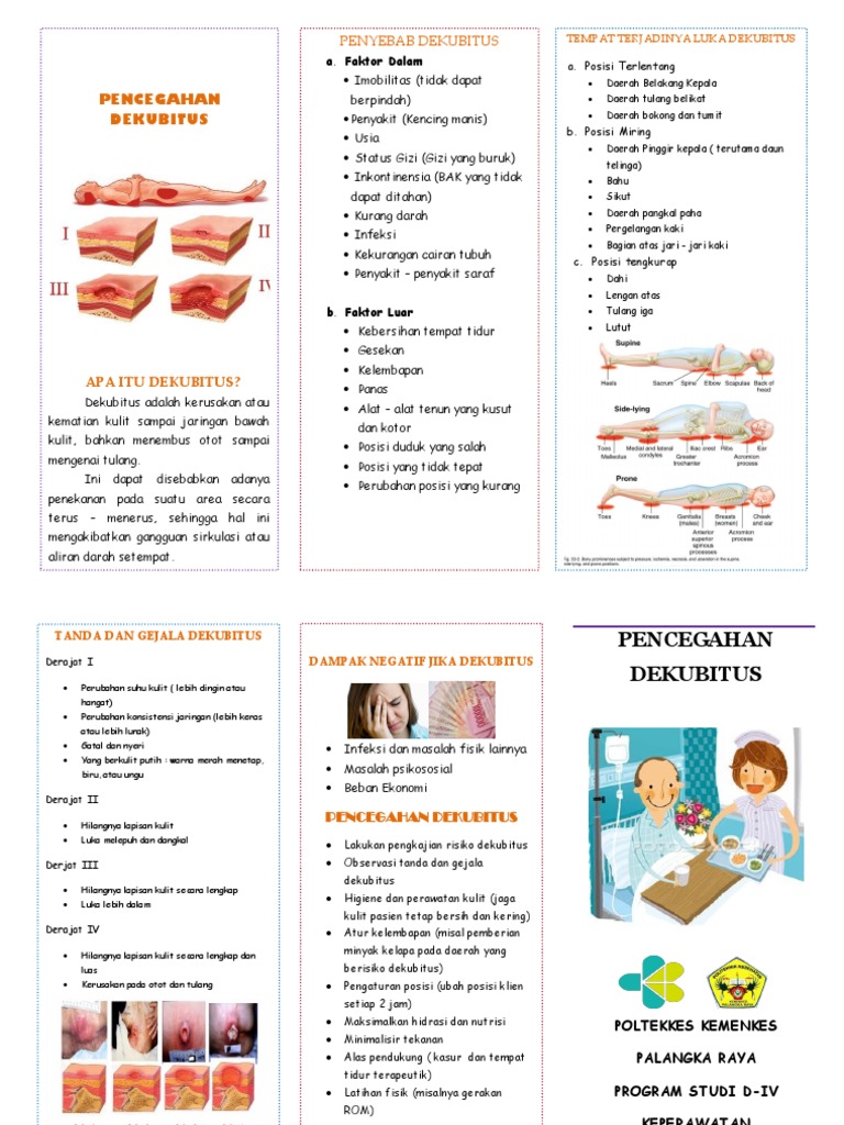 Leaflet Dekubitus | PDF