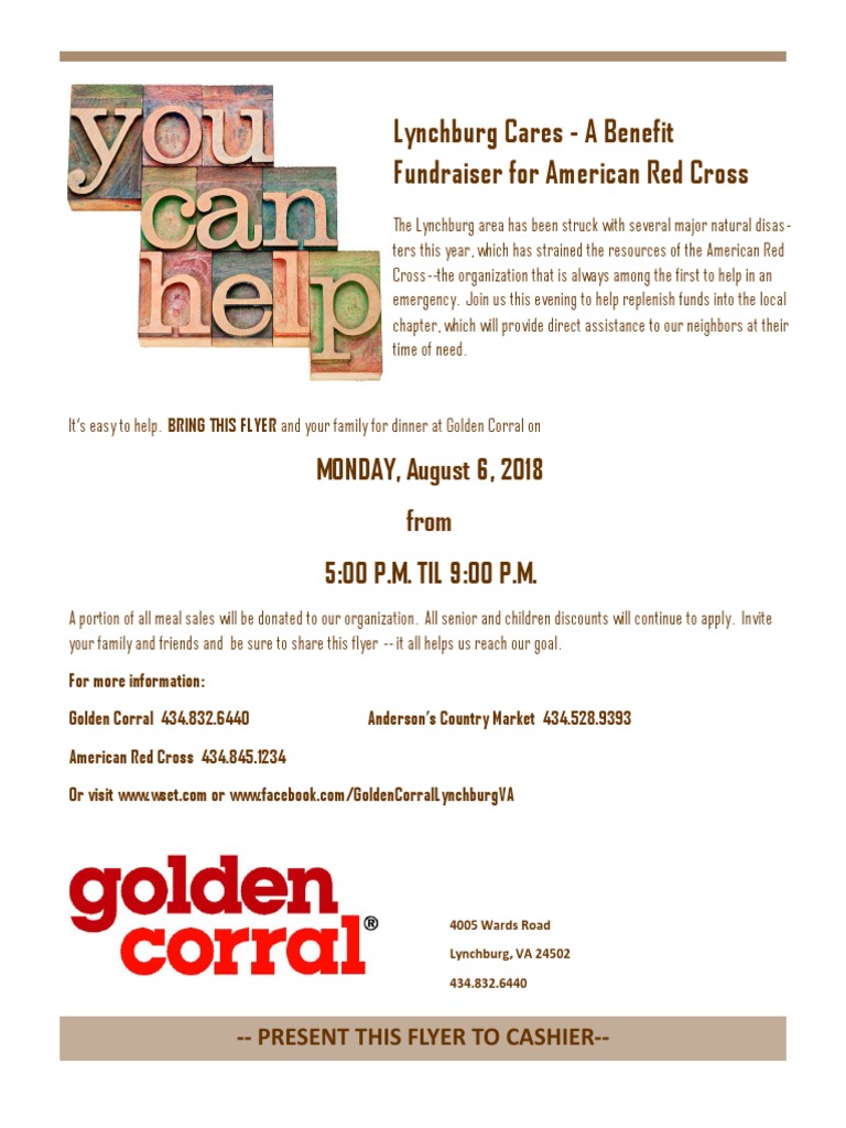 Golden Corral Flyer | PDF