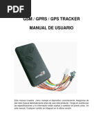 Manual de Gps Tracker en Español | PDF | Electrónica de consumo ...