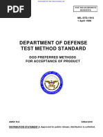 Zero-Based Acceptance Sampling Plan: Acceptable Quality Level (AQL) | PDF