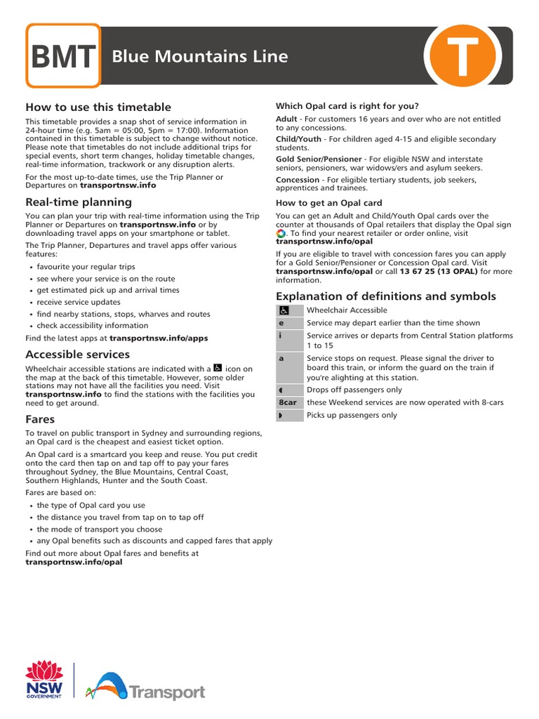 Timetable Route BMT | PDF | Radio Frequency Identification | Public ...