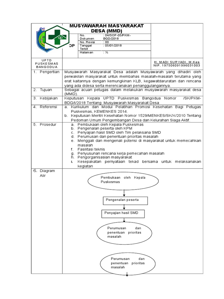 Sop MMD | PDF
