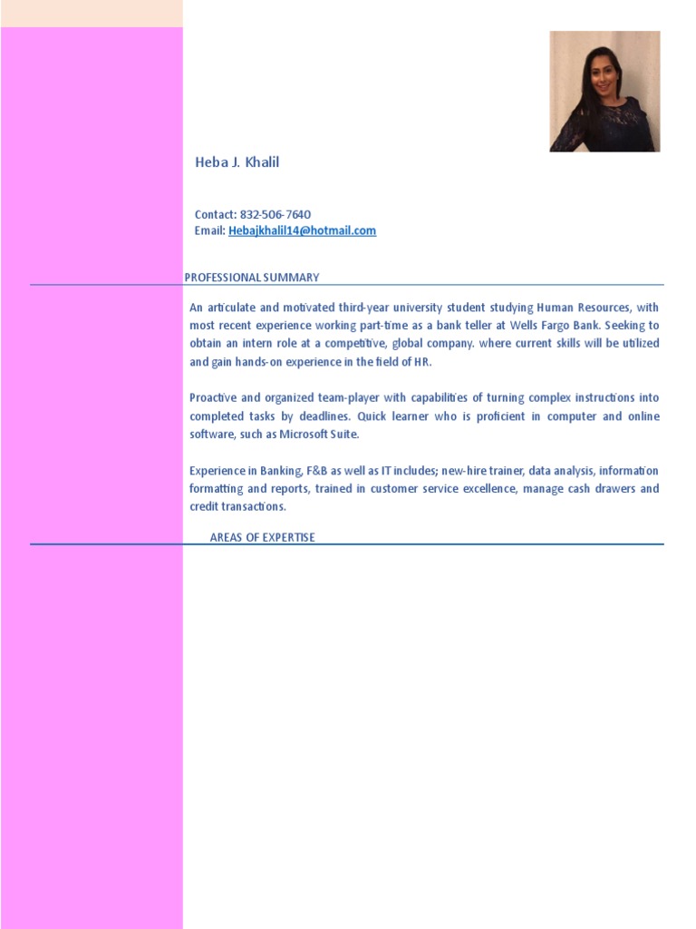 Heba J Khalil CV | PDF