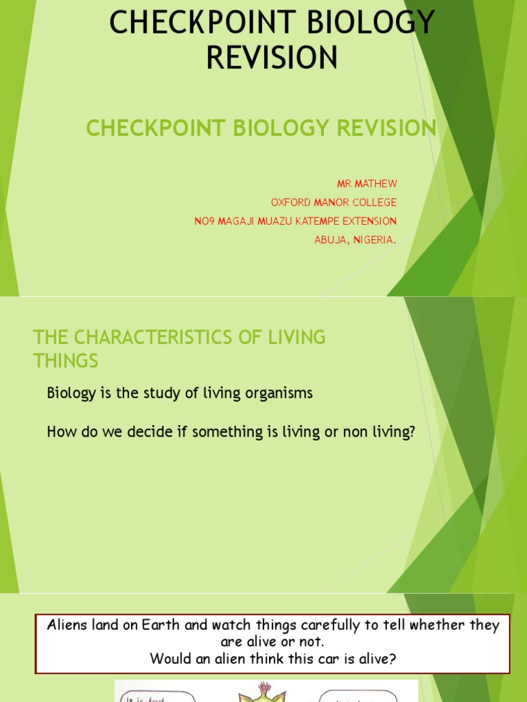 Checkpoint Biology Revision | PDF | Respiratory System | Blood