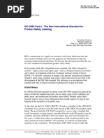 ISO 16069-2017 Safety Signs - Safety Way Guidance Systems (SWGS) | PDF ...