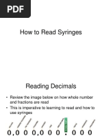 Humulin R U-500 Dosage Conversion Guide | PDF | Syringe