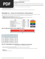 ISO 14726 Piping Color Codes | PDF