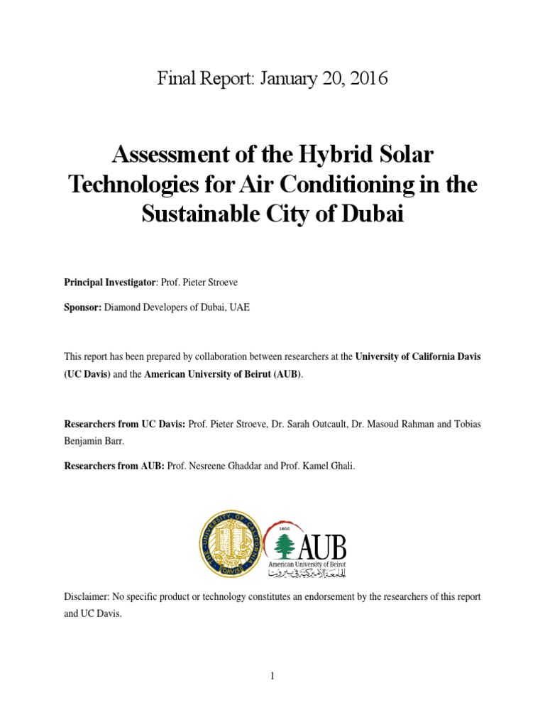 Dubai Center of Excellence Building - Final Report 2 - 1 PDF | PDF ...