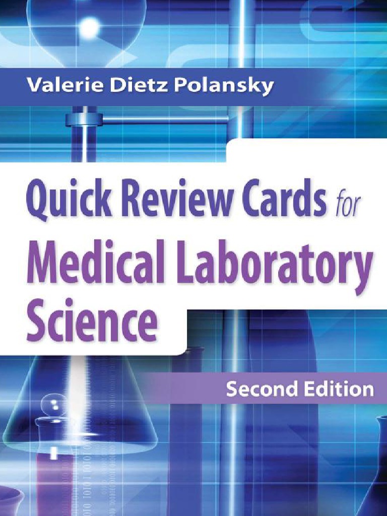 Quick Review Cards For Medical Laboratory Science - Polansky, Valerie ...