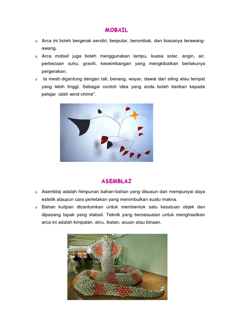 Apakah Bahan Yang Paling Sesuai Digunakan Untuk Menghasilkan Arca Mobail