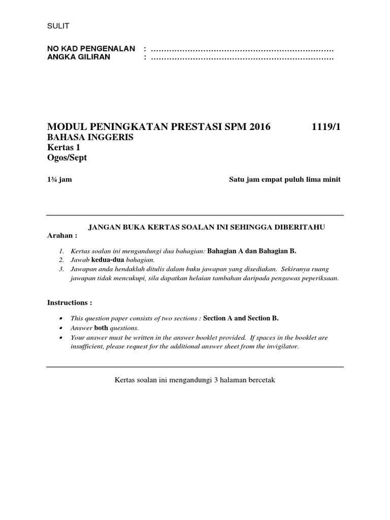 Tips On Summary Writing SPM Paper 2 | PDF